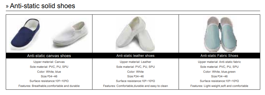 Anti-static Shoes – JRPV Semicon Supplies Inc.